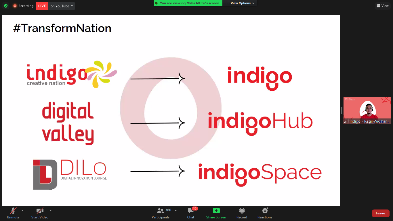 Indigo Hackathon Festival 2021: “TransformNation” – 107,7 EBS FM UNHAS