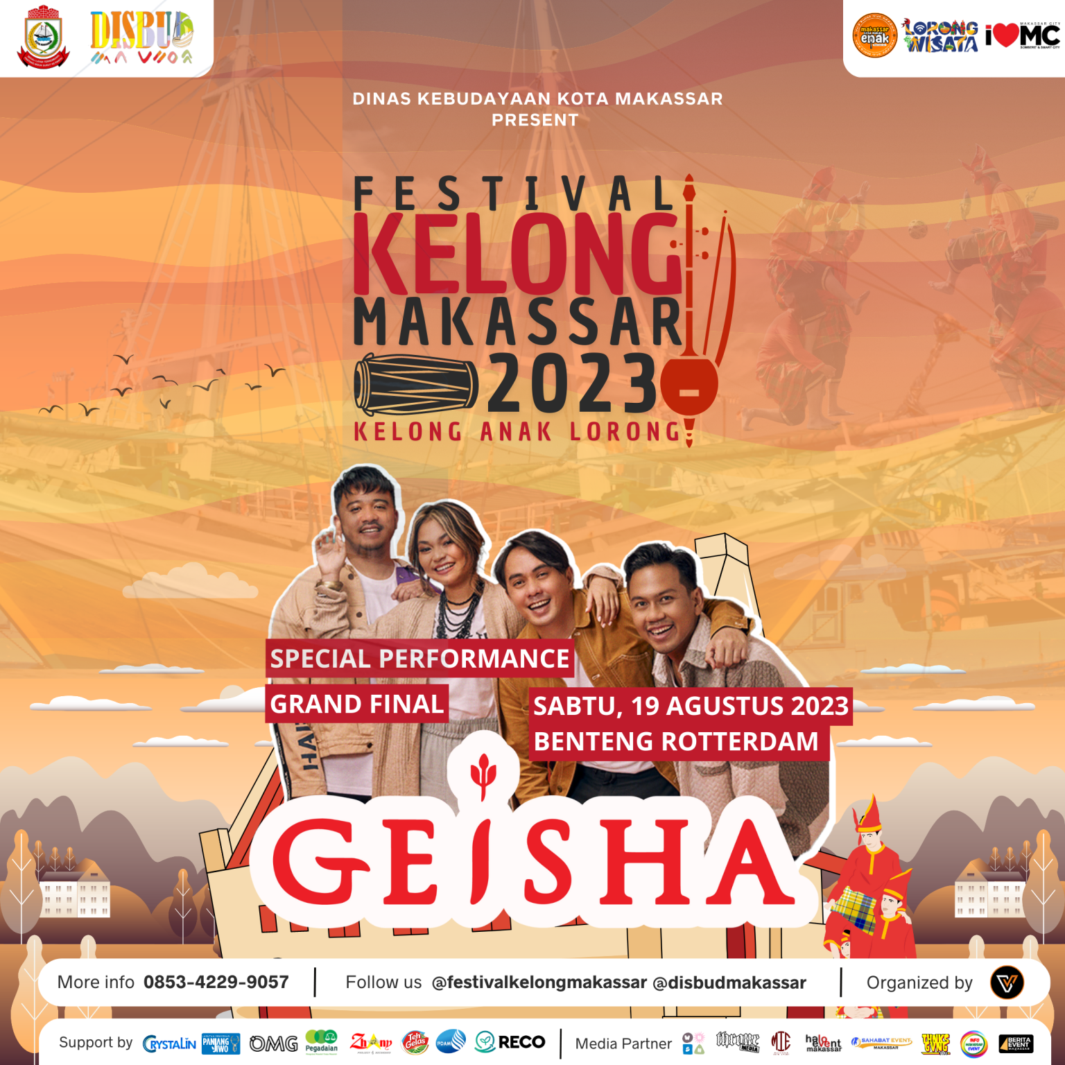 Festival Kelong Makassar 2023: Kenalkan lagu Daerah Kota Makassar – 107 ...