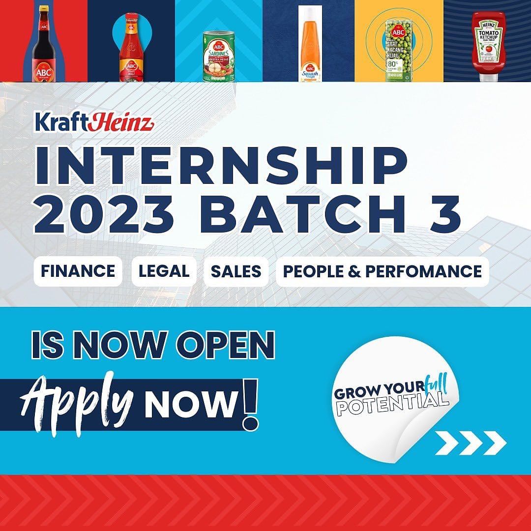 EBS INFO: Kraft Heinz Internship 2023 Batch 3 – 107,7 EBS FM UNHAS