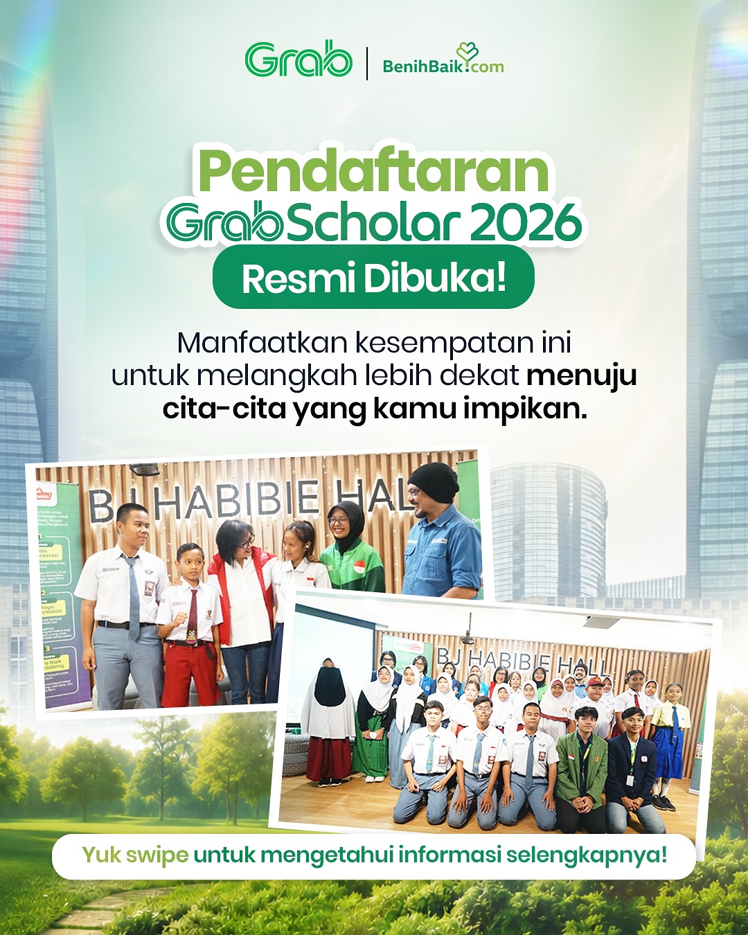 Dari SD hingga Kuliah, Grab Scholar 2026 Kembali Wujudkan Mimpi ...